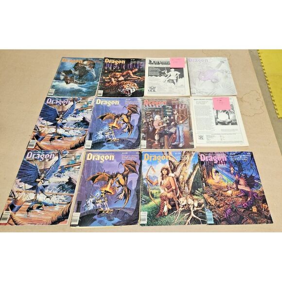 Accents | Dragon Magazine Issues 994 96 98100 Lot Of 12 Dungeons ...